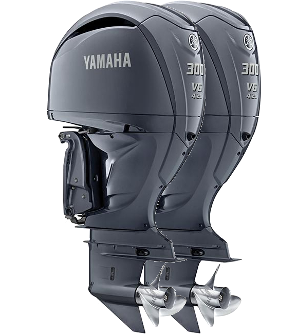YAMAHA LF300XCB + F300XCB - Two outboard motors