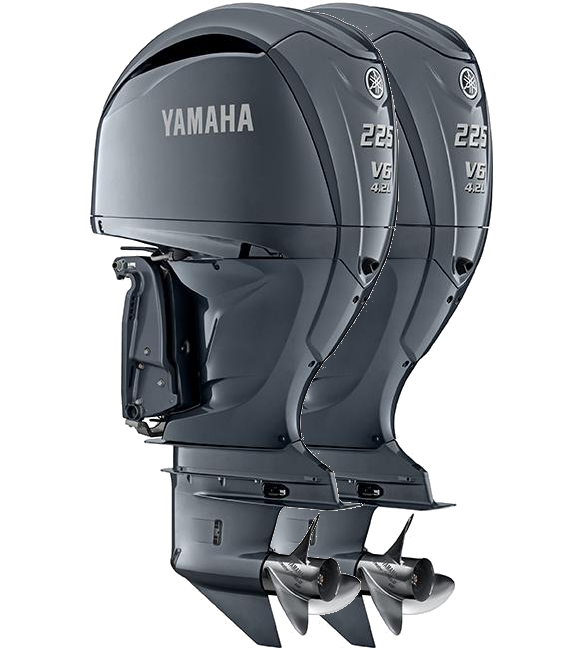 YAMAHA LF225XCB + F225XCB - Two outboard motors